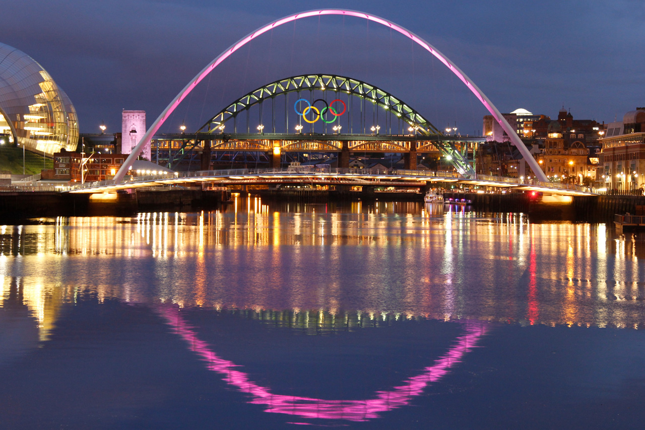 Newcastle Quayside at Night – Paul Brown Photography
